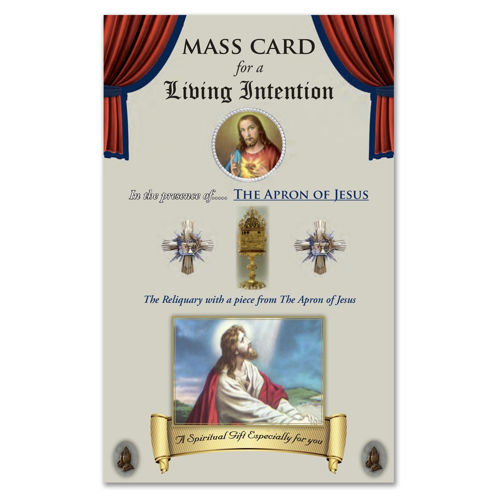Living Intention Mass Card